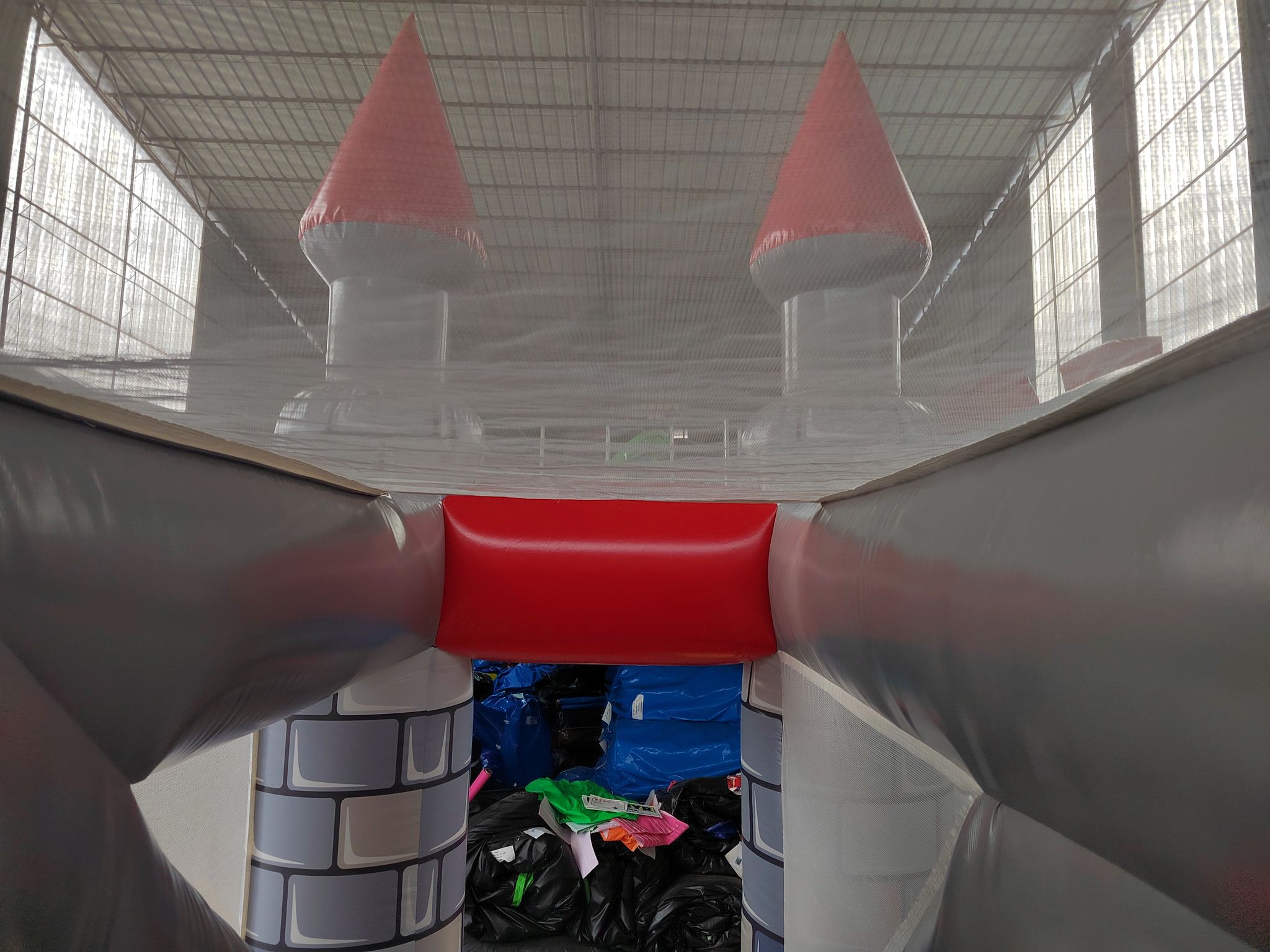 18ft x 18ft Knight Themed Combi Castle - Ice-Cream van, Bouncy Castle ...