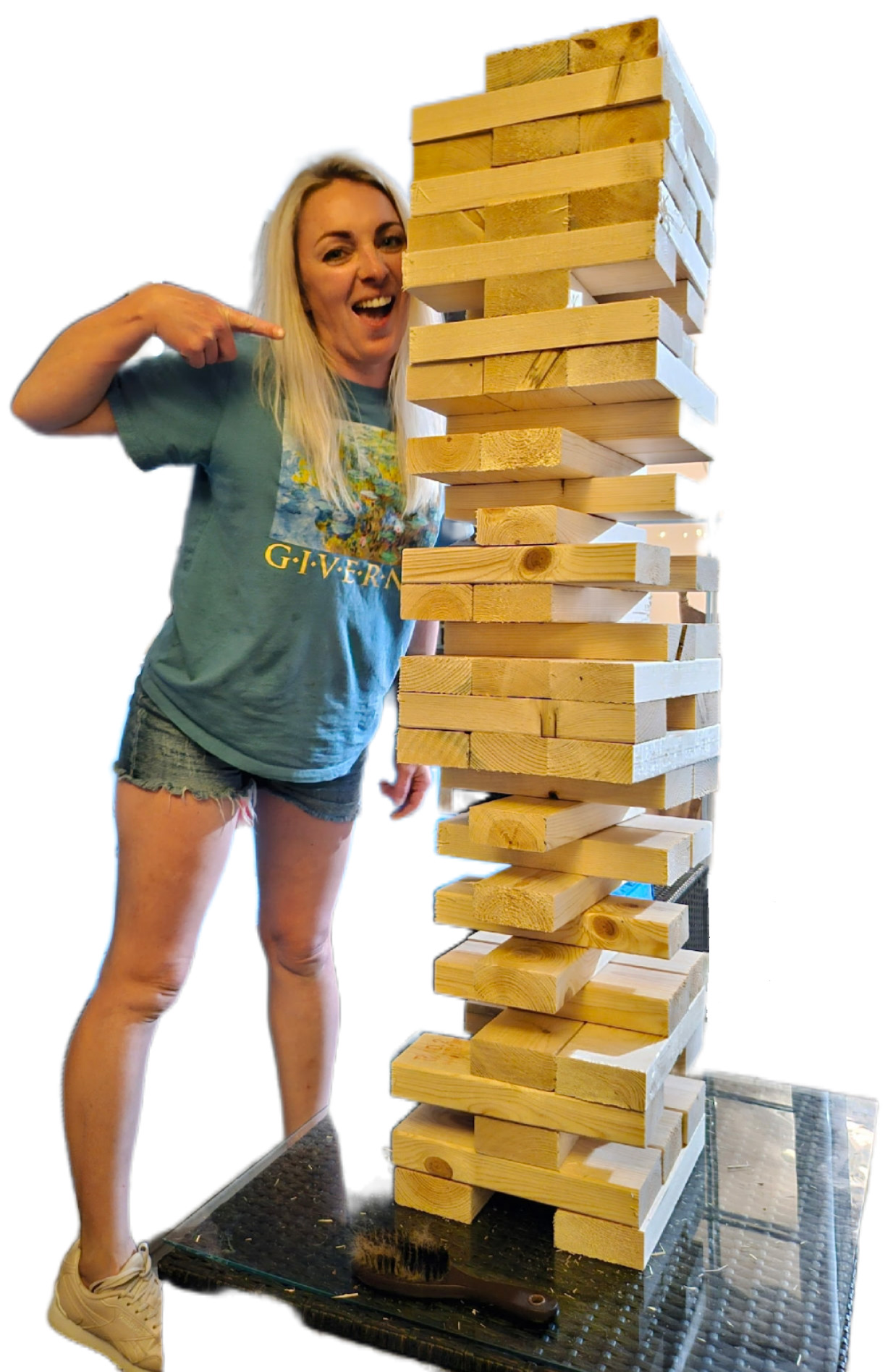 Giant Jenga - Rent in NC | Bounce Town