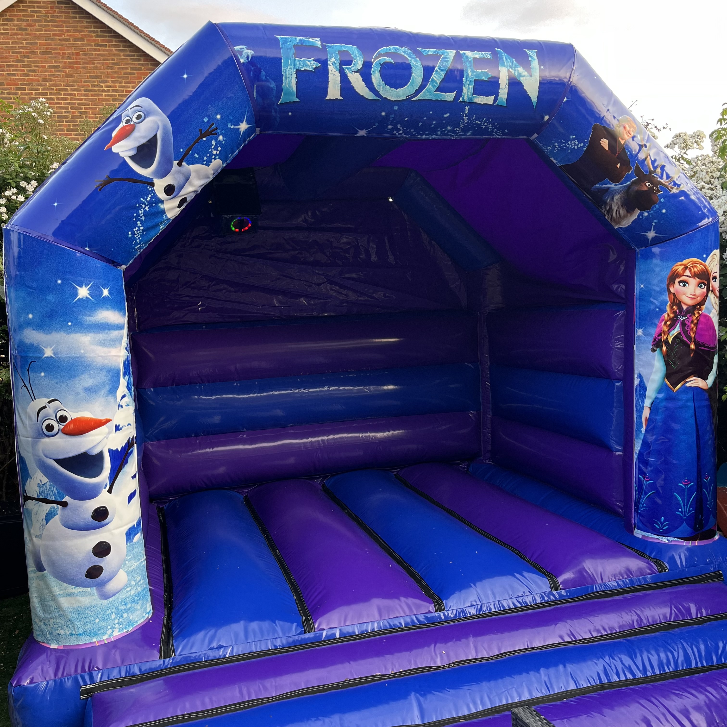 12 ft x 15 ft Frozen Character Castle - Bouncy Castle Hire in Surrey ...