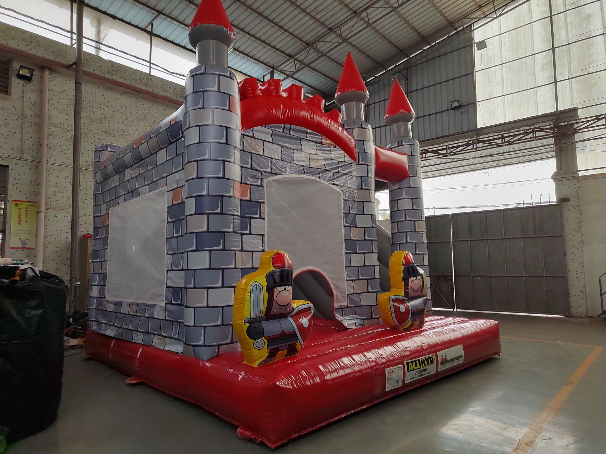 18ft x 18ft Knight Themed Combi Castle - Ice-Cream van, Bouncy Castle ...