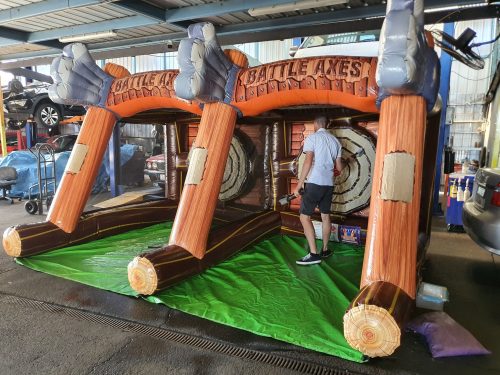 Battle Axe (velcro) - Hire in Victoria | Melbourne Castle Hire