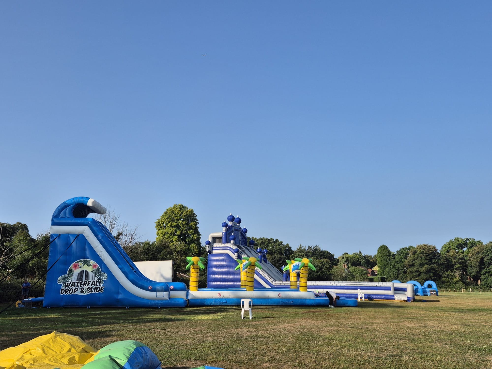 Waterfall Drop Water Slide Hire UK