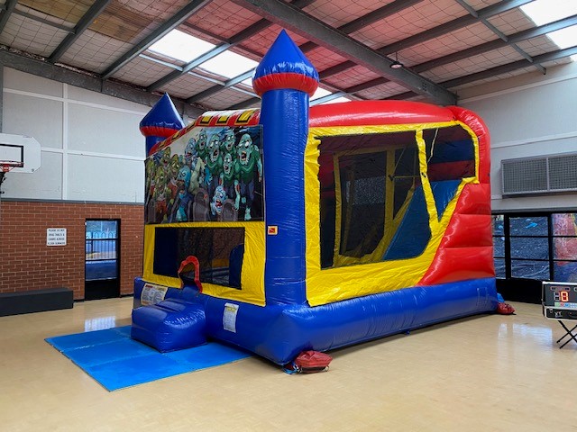 Zombie C4 Combo Jumping Castle Hire Adelaide | Spooky Party Fun