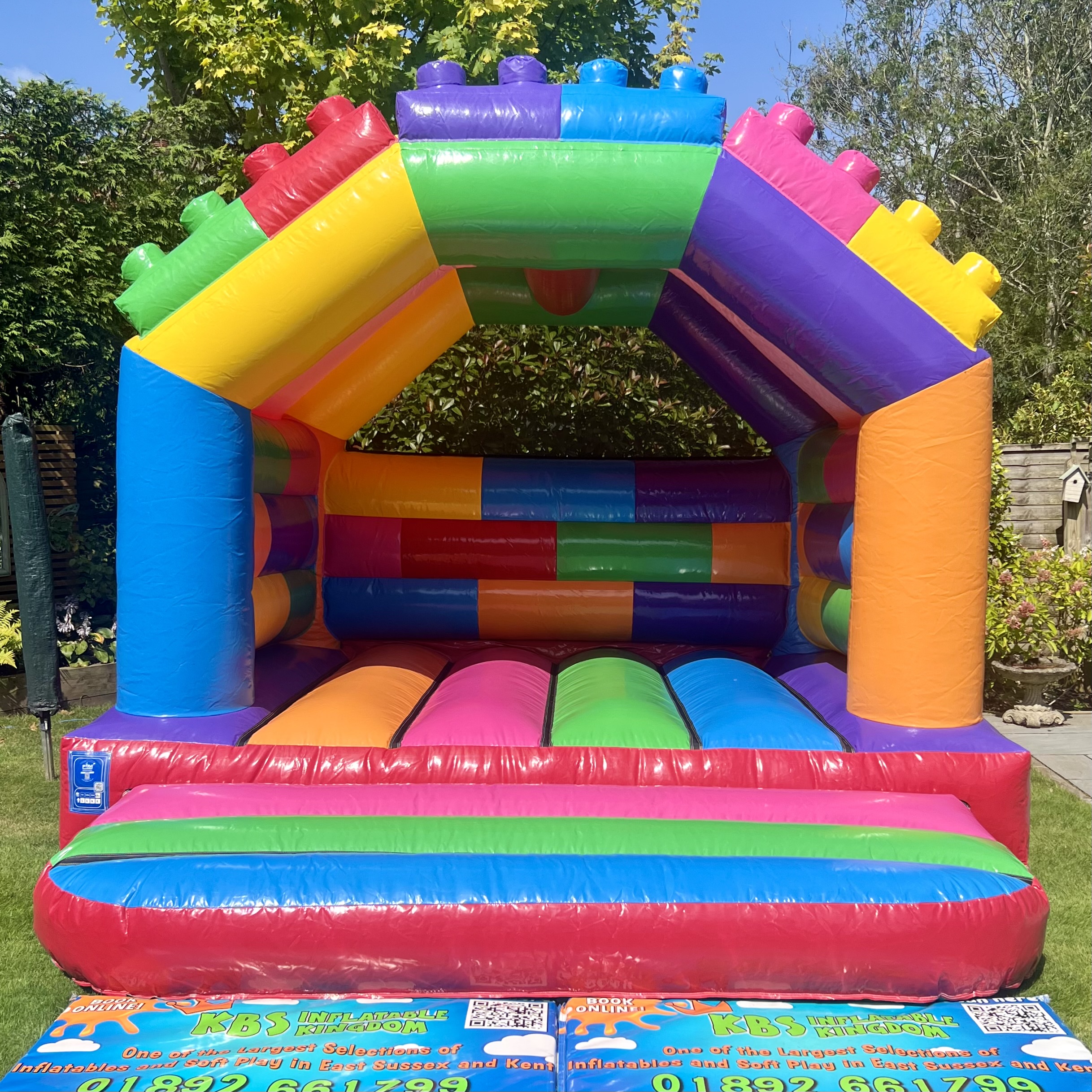 Lego Bouncy Castle - Bouncy Castle Hire in Crowborough, Tunbridge Wells ...