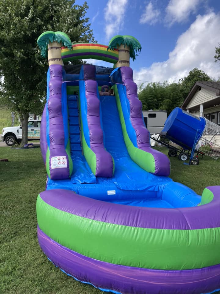 Tropical Inflatable Water Slide Rental Parkersburg, West Virginia