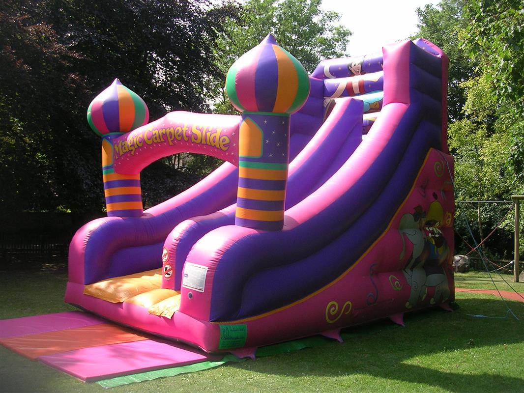 18ft Aladdin Magic Carpet Giant Slide - Bouncy Castle Hire in High ...