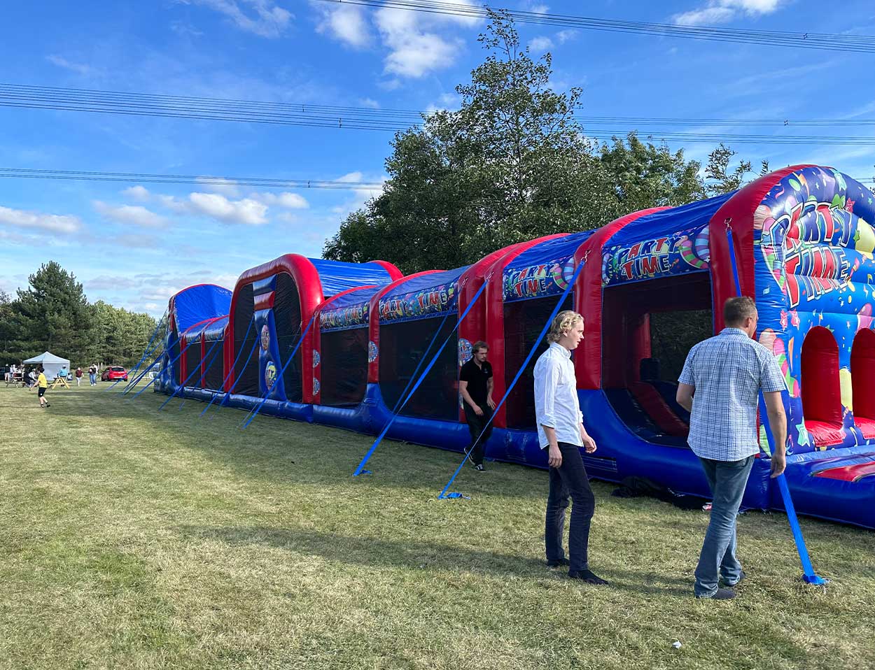 130ft Assault Course Hire | UK Entertainment Hire