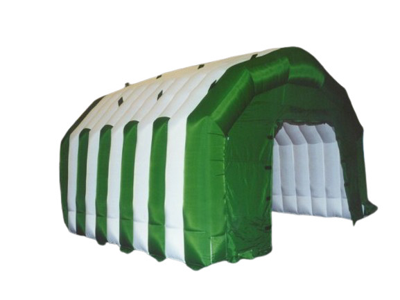 Standard Green/White Inflatable Building - Inflatable Manufacturer in ...