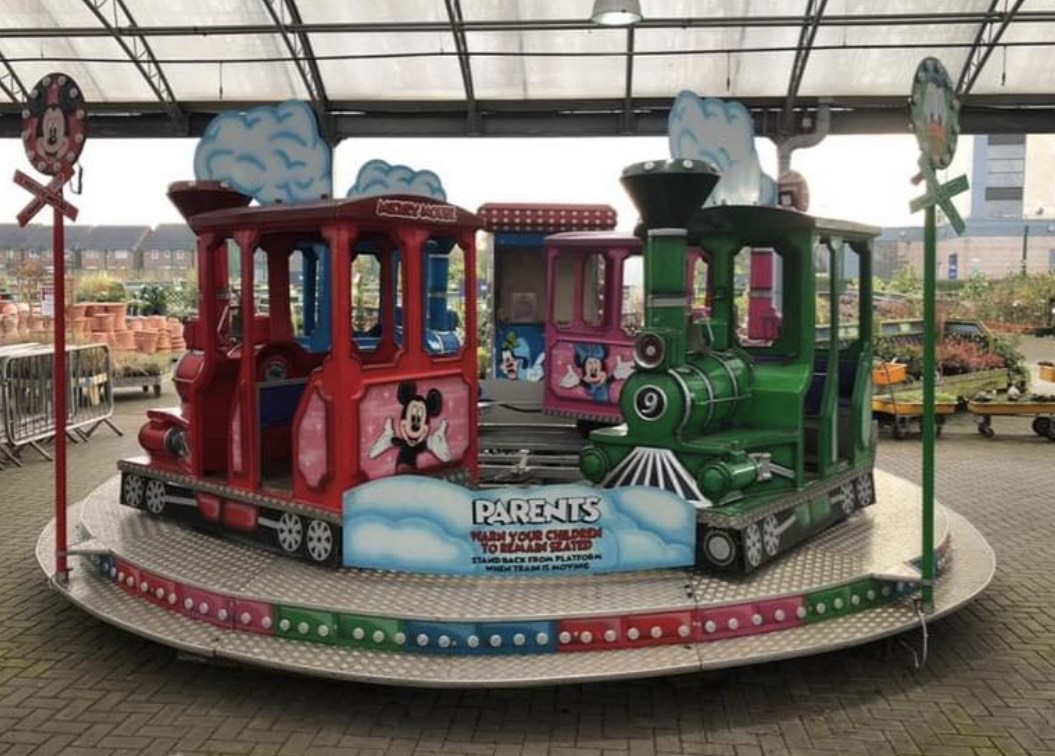 Disney Express Train Funfair Ride Hire | Manchester & Liverpool