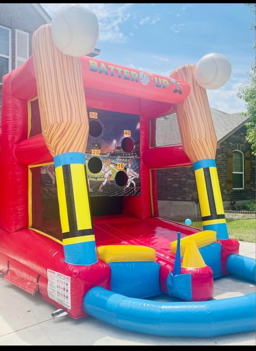 Interactive Games🏈🏀 - Party Inflatable Rentals in Texas | Jumpflatables