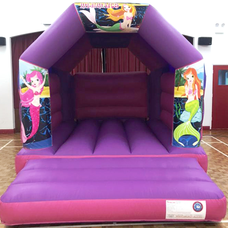 Mermaid Pink Bouncy Castle - Inflatable, Bouncy Castle, Entertainment ...