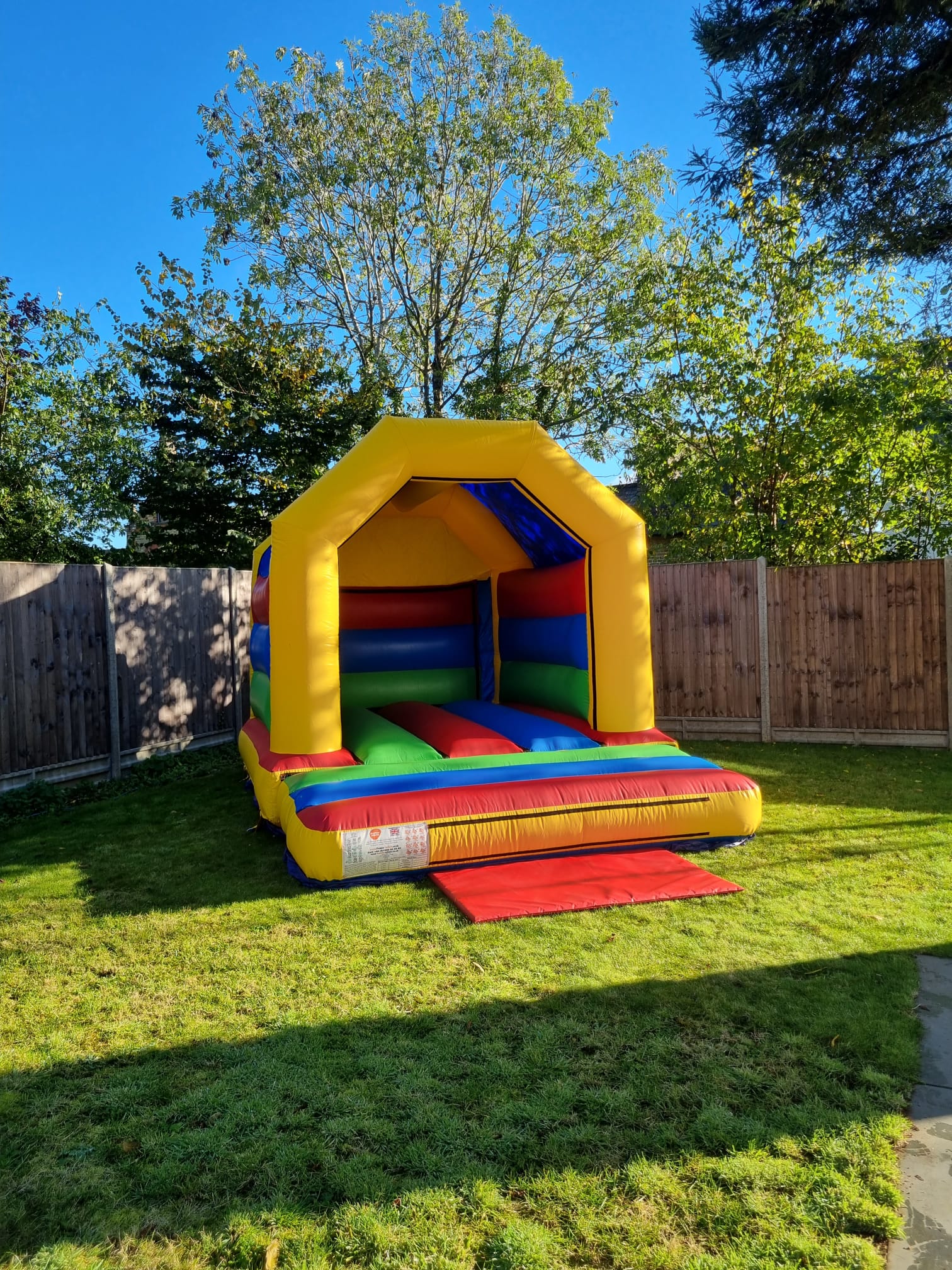 Multi Coloured Bouncy Castle - Hire in Harlow | Jolly jump and play