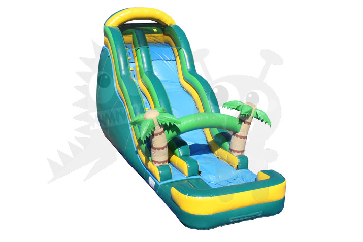 20' Tropical Bliss Water Slide Rental Sacramento - A&E Party Jumpers