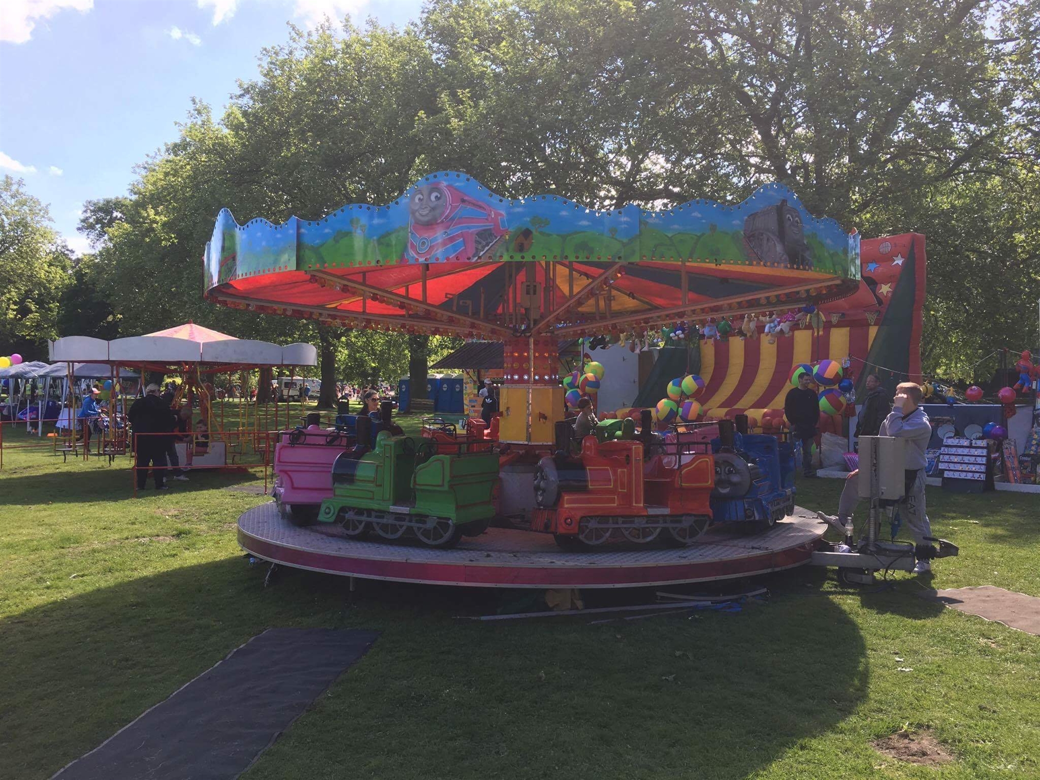 Train Ride Hire - Bouncy Castle Hire, Fairground Attractions and Photo ...