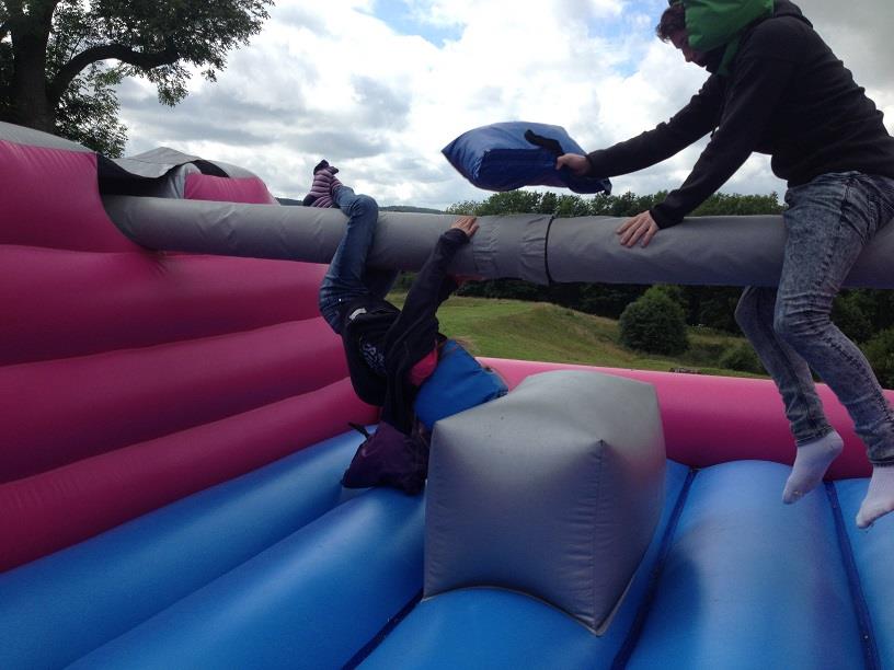 INFLATABLE FUN AND GAMES FOR GALA DAYS IN FIFE, EDINBURGH AND GLASGOW