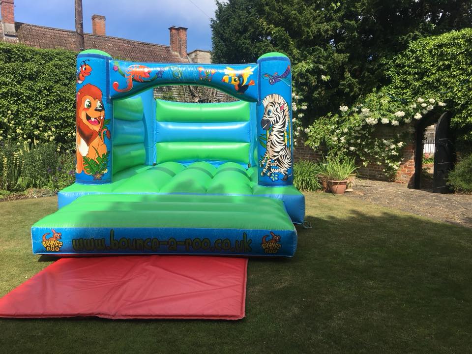 Jungle Bouncy Castle 11ft x 15ft - Bouncy Castle Hire in West Wiltshire ...