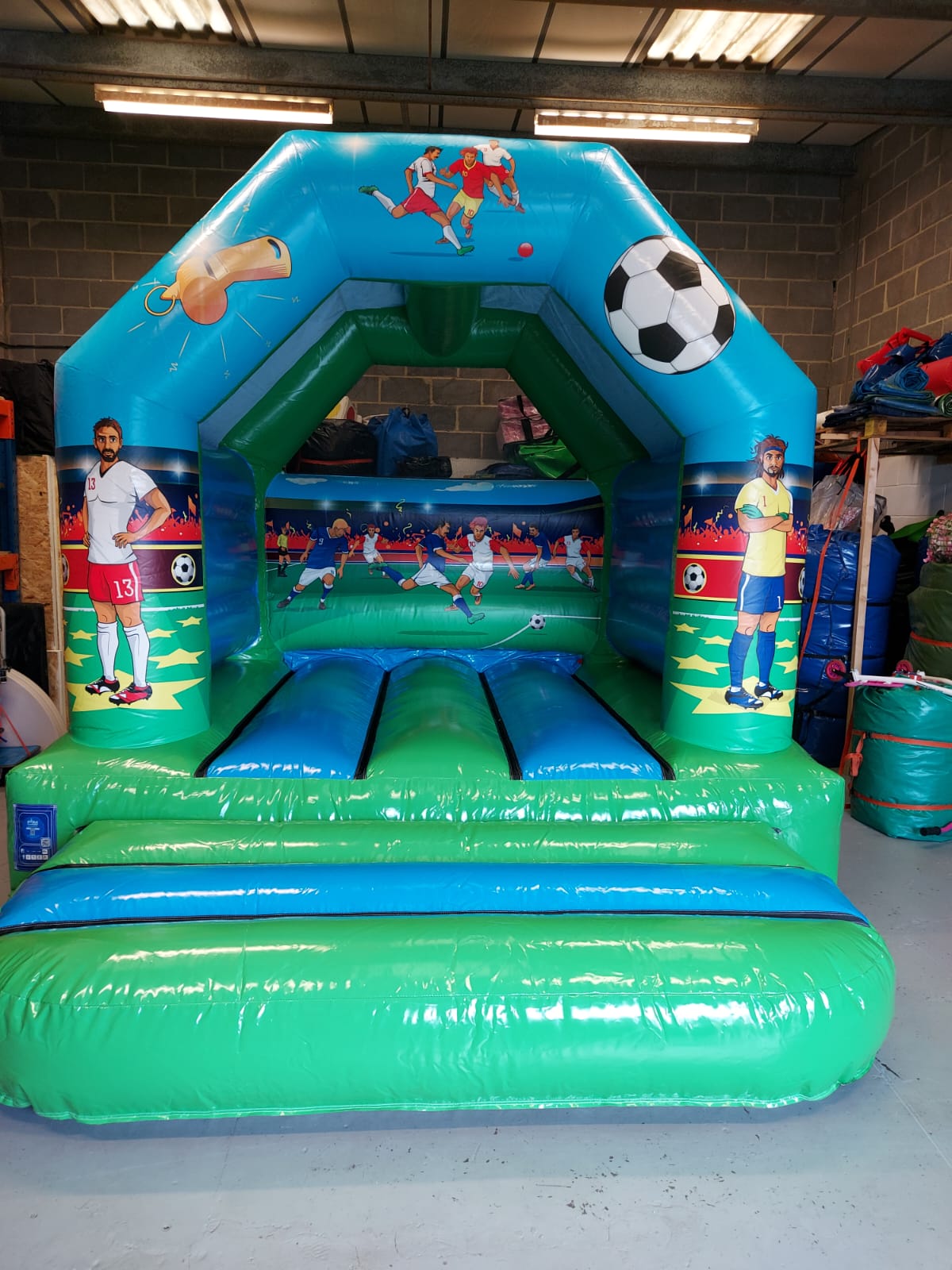 Football Castle - Bouncy Castle Hire in Nottinghamshire/Derby ...
