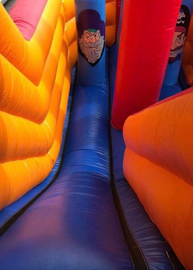Pirate Ship Obstacle Course Bouncy Castle Combo | Liverpool