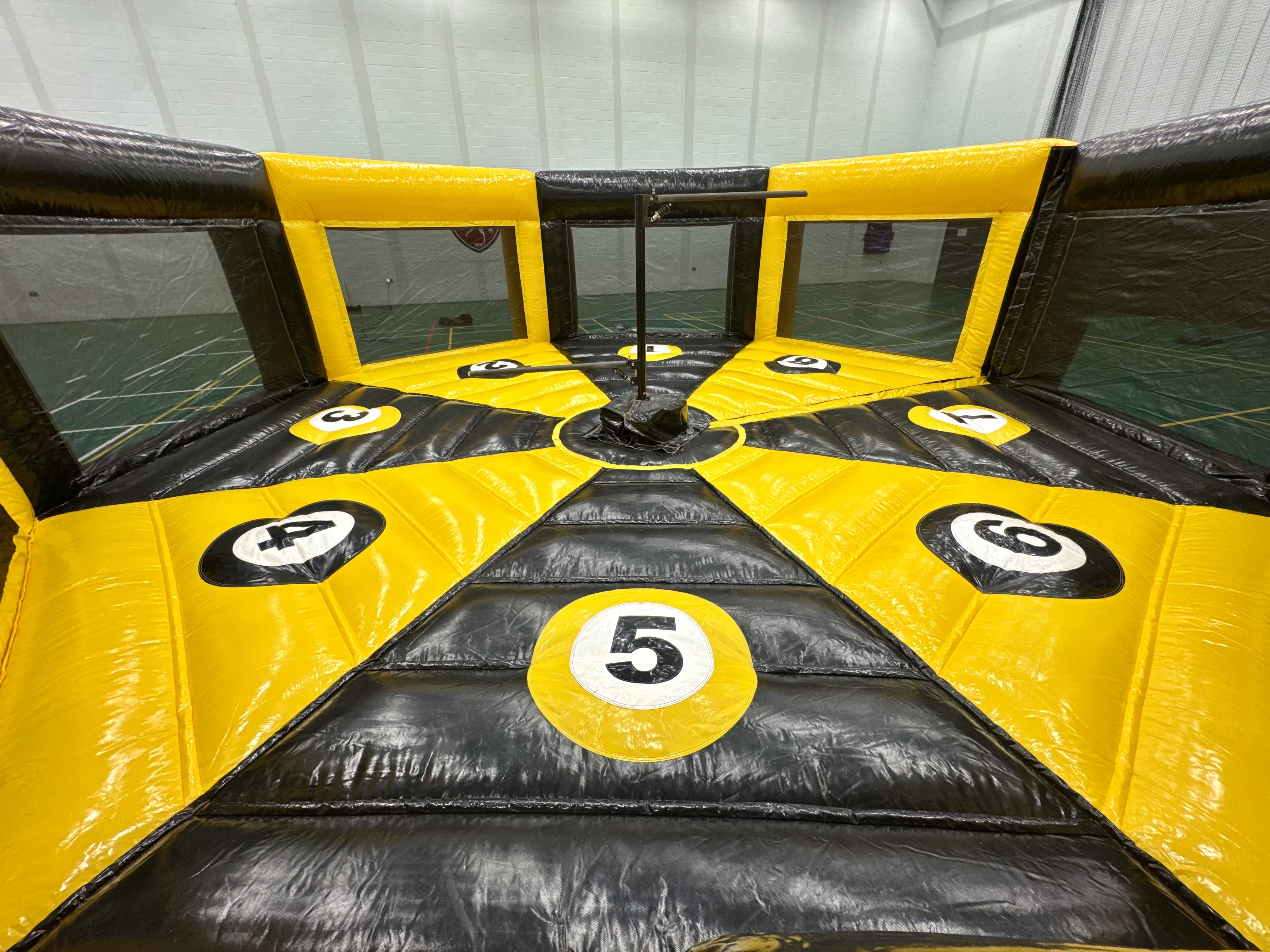 Last Man Standing (black & yellow) - Bouncy Castle Hire in Bromley ...