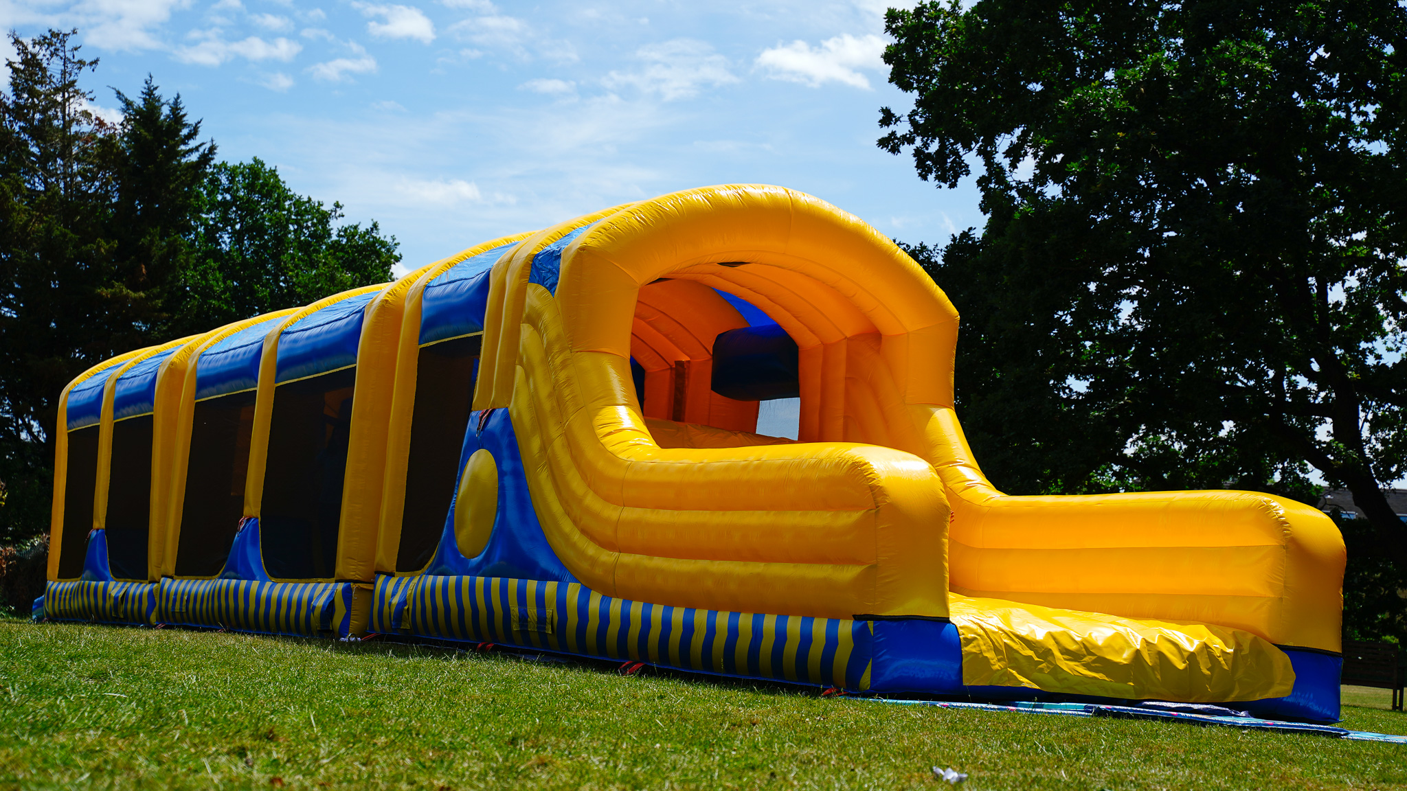 65ft Inflatable Obstacle Course Hire | London & Herts