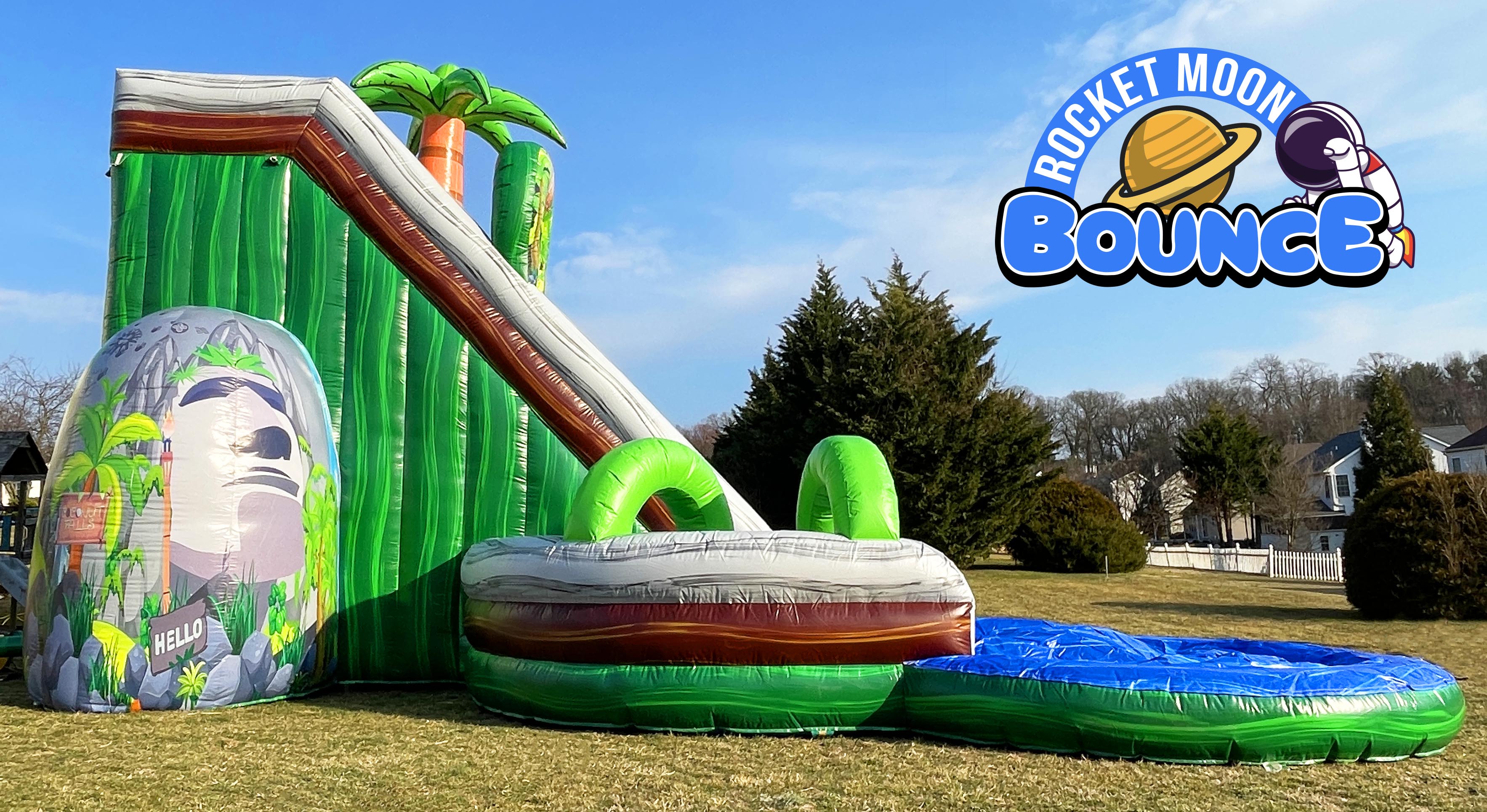 Coconut Falls Water Slide - Party Rental Company in Delaware in ...