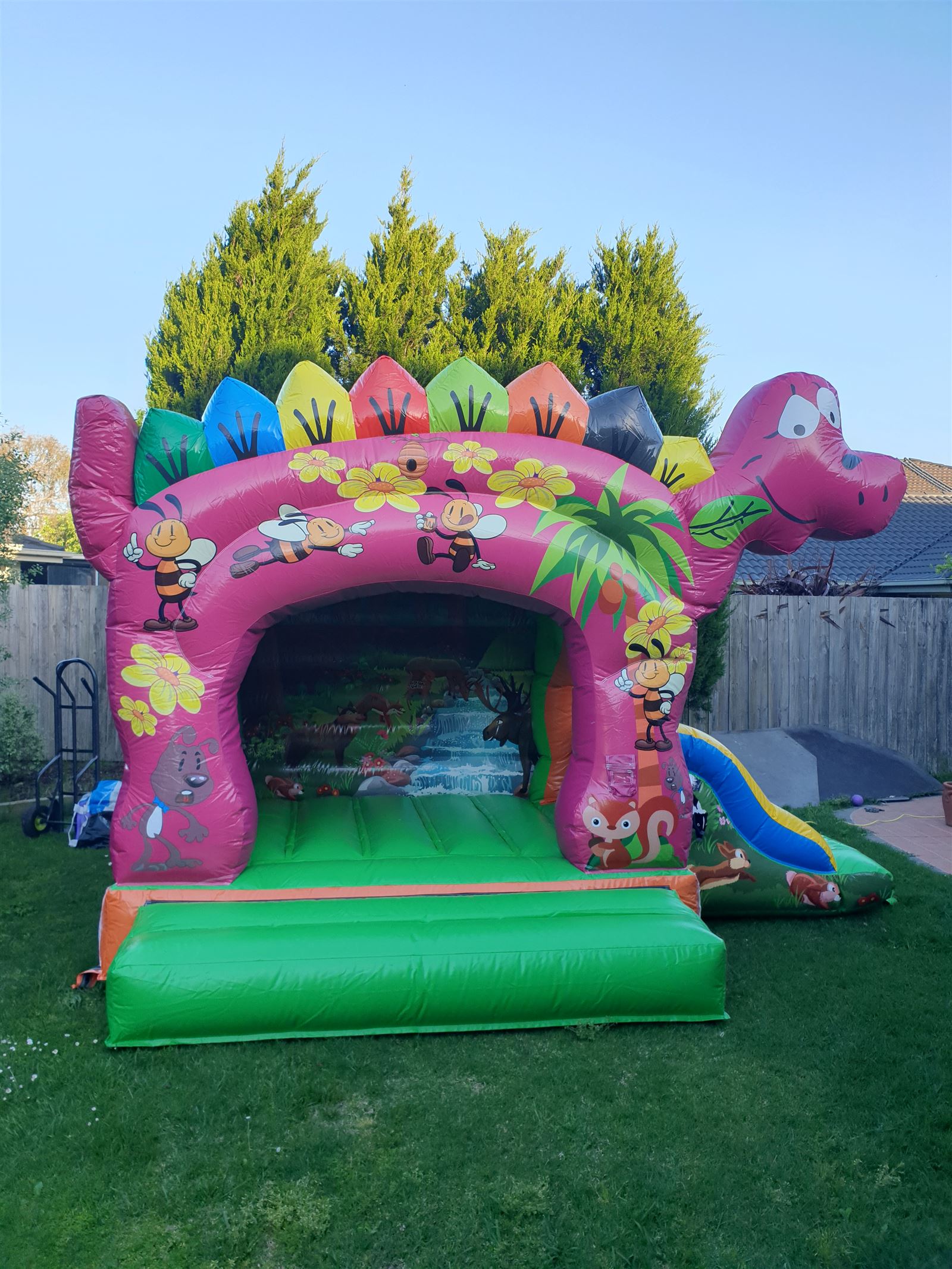 Dinosaur Jumping Castle - Jumping Castle Hire in Melbourne, Pakenham ...