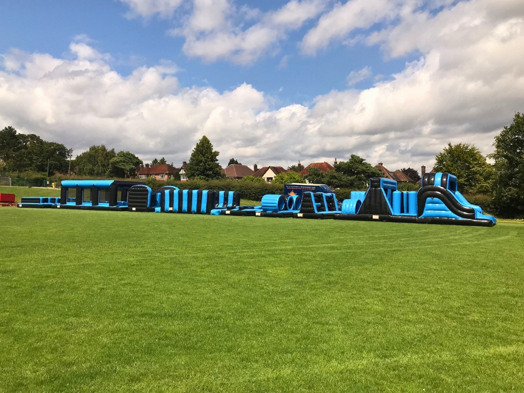 It's A Knockout 165ft inflatable Hire - Inflatable, Bouncy Castle ...