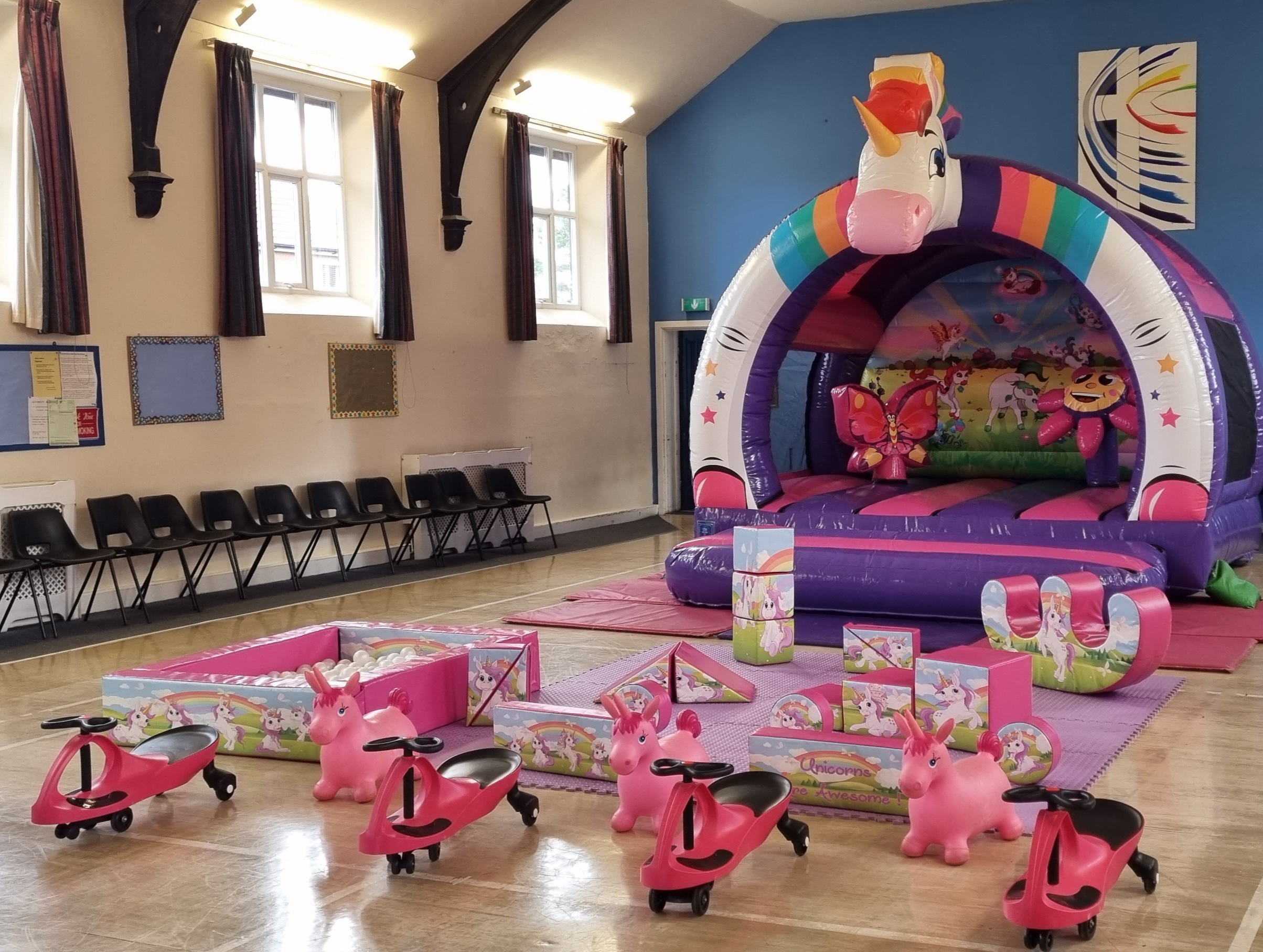 Unicorn Soft Play Hire & Magical Party Packages - Born 2 Bounce
