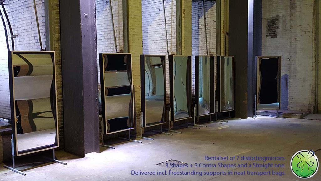 Christmas Fun House Mirrors Hire,Crazy Distorted Mirrors Hire,UK