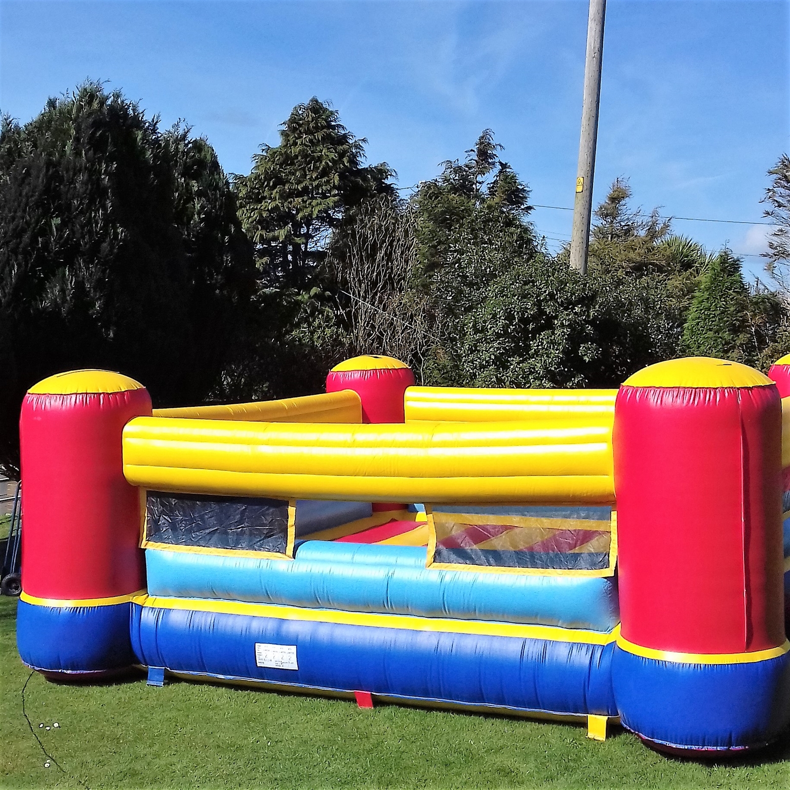 18ft x 18ft Bouncy Boxing Inflatable Game - Bouncy Castle Hire ...