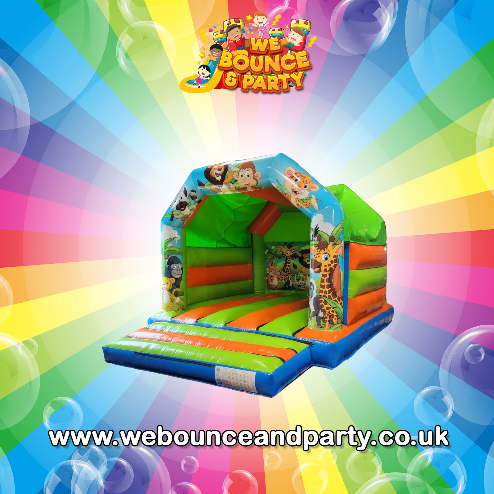 Bouncy Castle Hire Manchester | We Bounce & Party