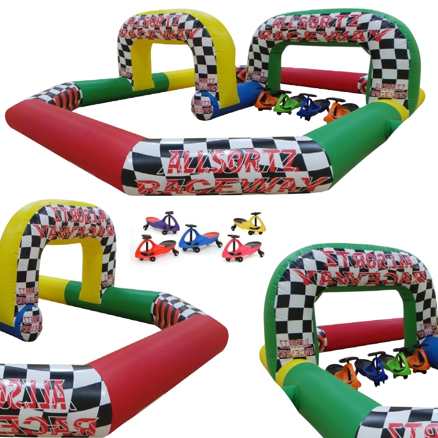 Race Track - Bouncy Castle Hire in Pembrokeshire, Milford Haven ...