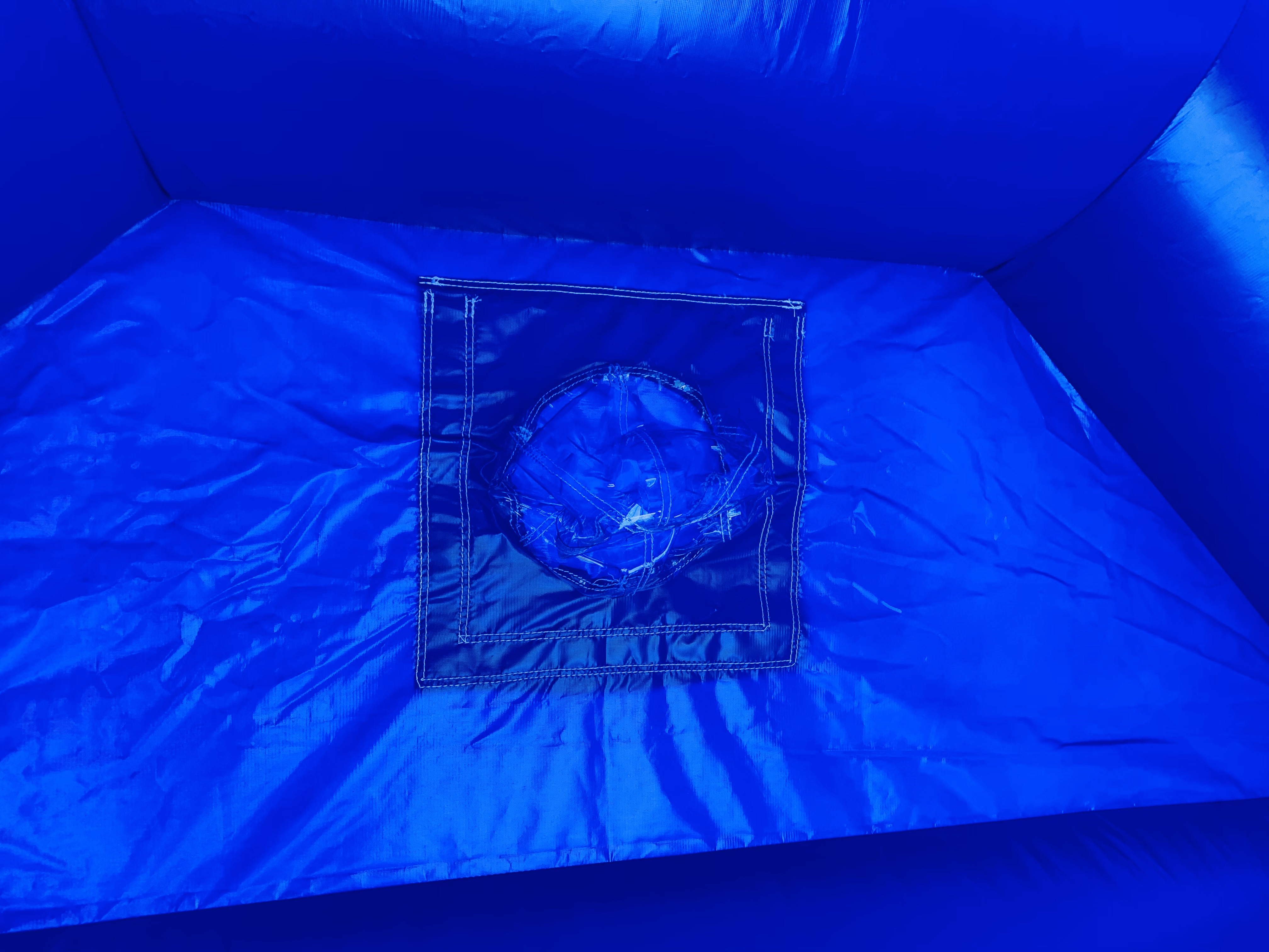 BBOL-237 - 11x15x9.5ft - A Frame Castle - (Blue & L.Blue Velcro ...