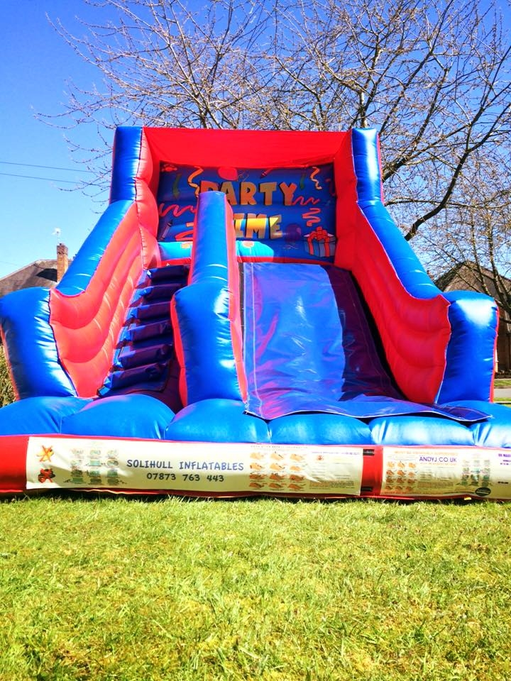 Platform Slide in Party Time - Bouncy Castle Hire in Solihull