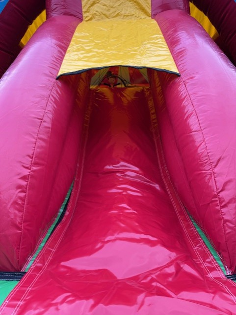 15ft x 12ft Circus Contoured Front Slide - Bouncy Castle Hire in ...