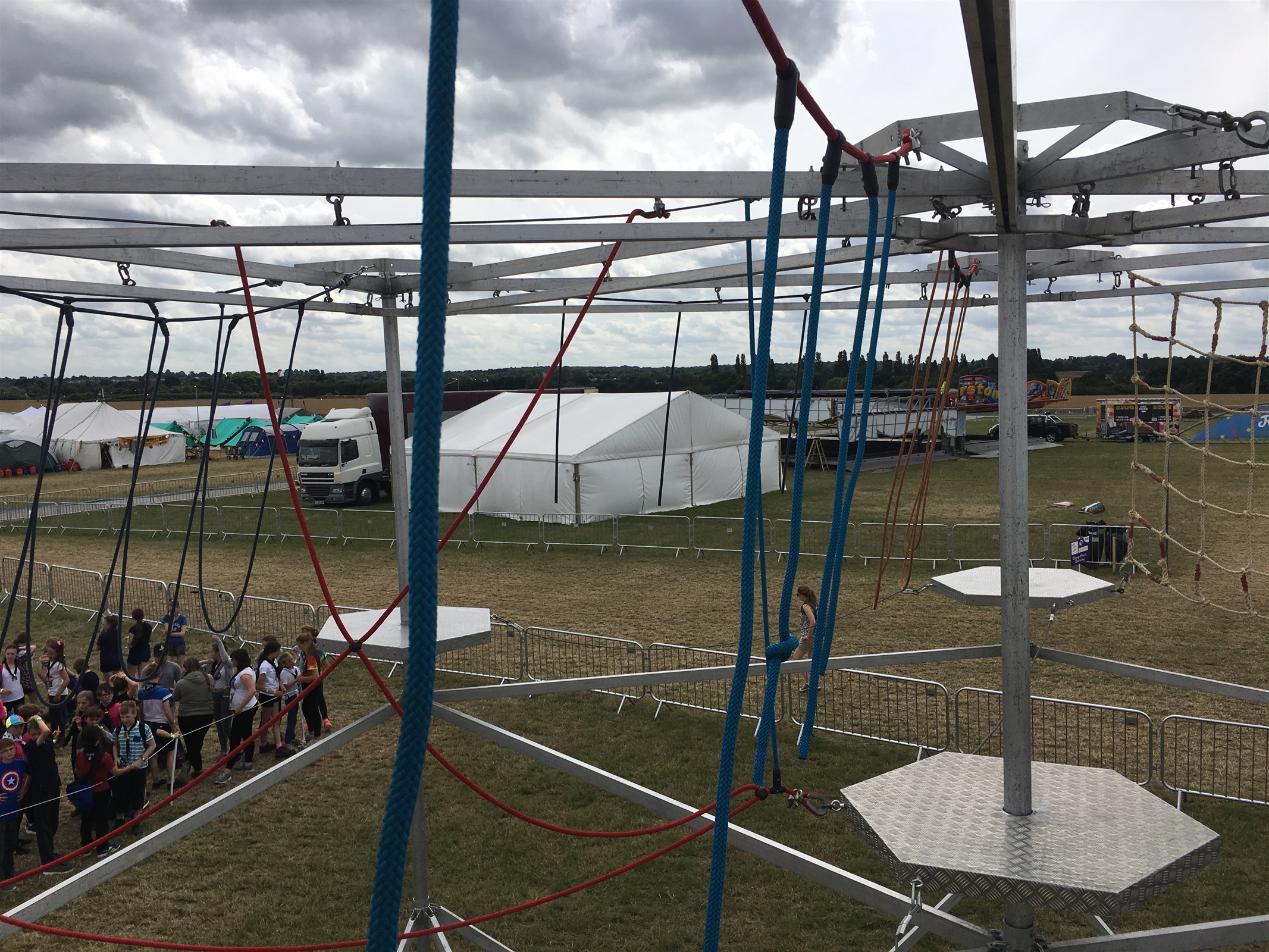 Mobile High Ropes Course