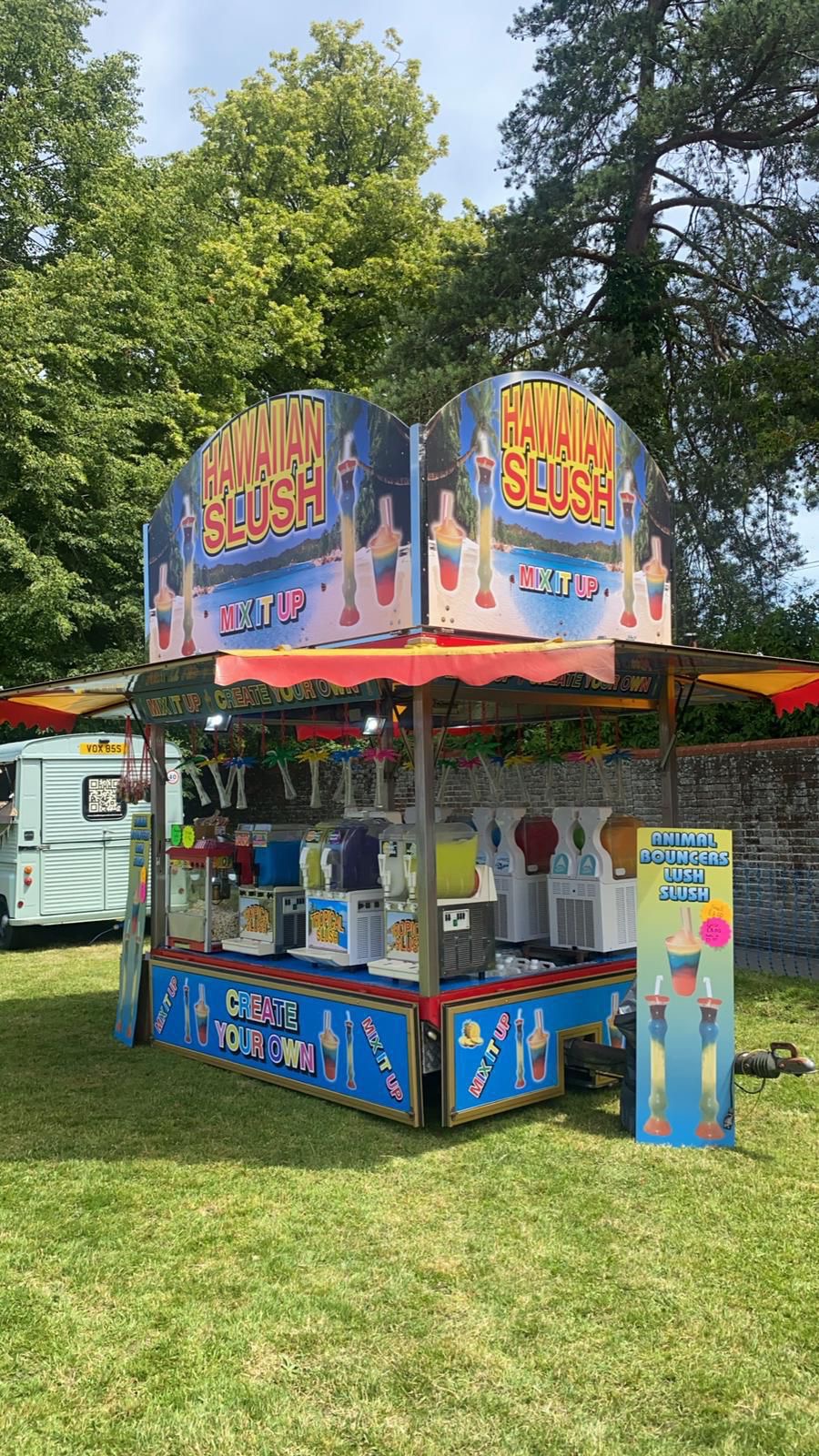 Hawaiian Slush Trailer - Bouncy Castle Hire, Fairground Attractions and ...