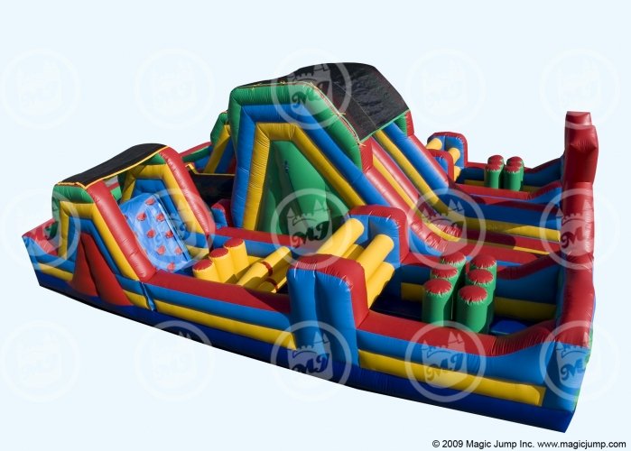 Extreme Rush Obstacle Course - Rental in Arkansas | Sky High ...