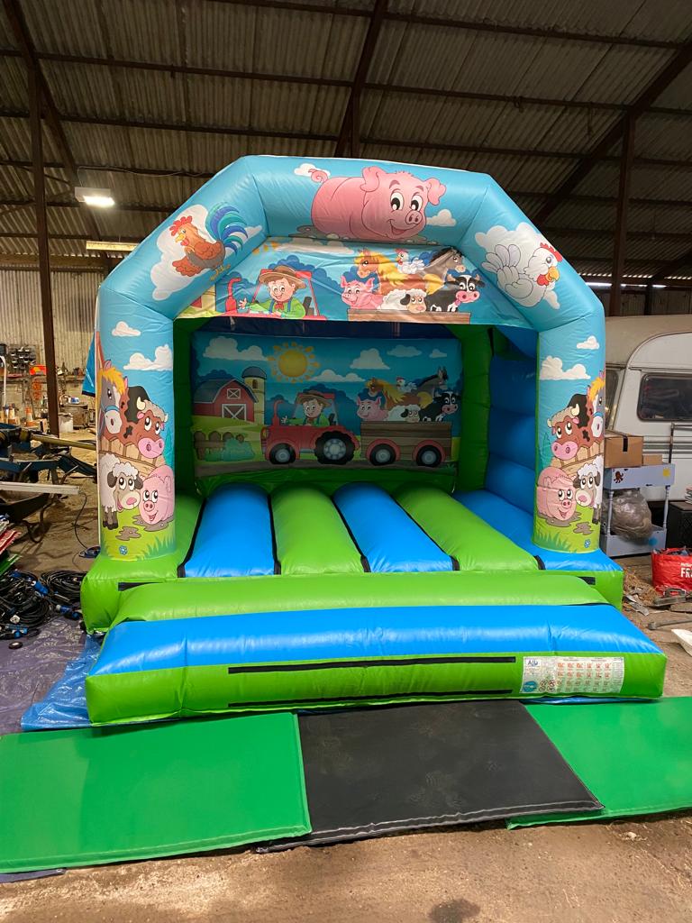 12ft x 12ft farm animals bouncy castle - Hire in Colchester, Ipswich ...