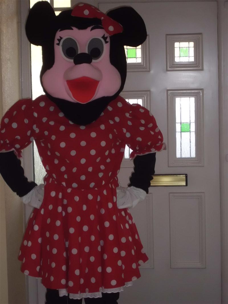 Minnie Mouse Mascot Costume Bouncy Castle Inflatables Hire In minnie-mouse-mascot-costume-bouncy-castle-inflatables-hire-in