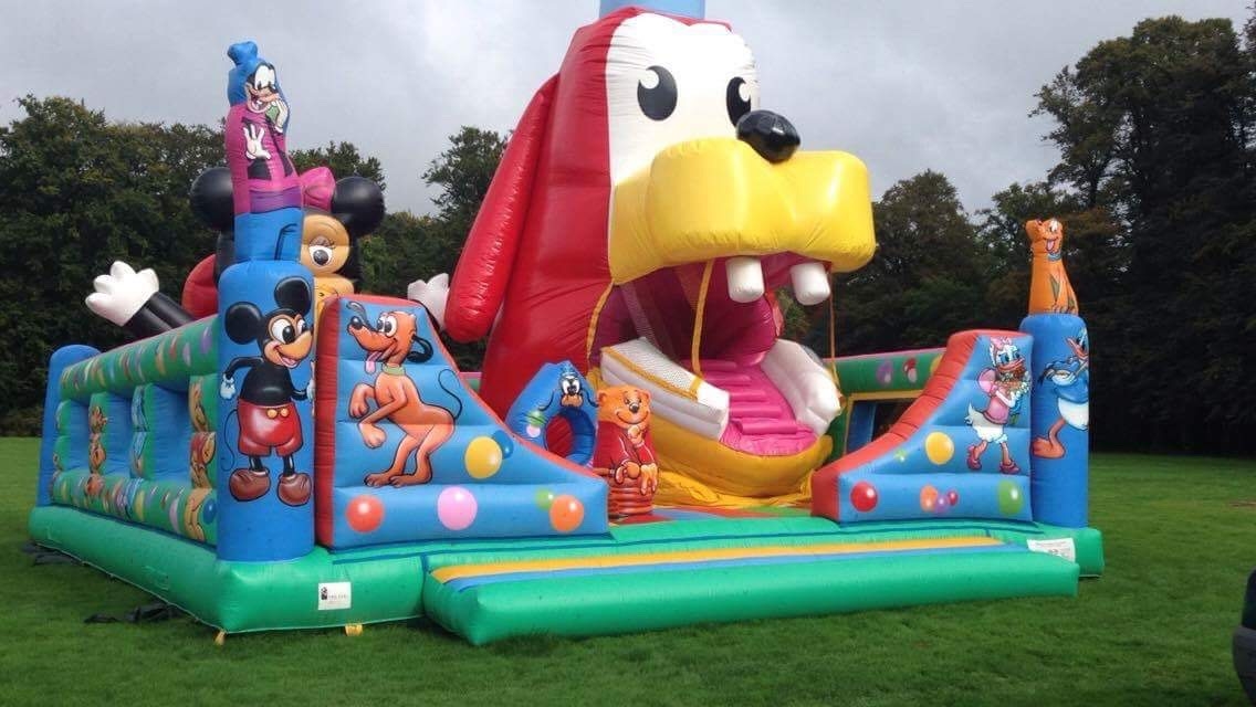Gaint Goofy Playbed - Children's Fairground Rides,. Bouncy Castles ...