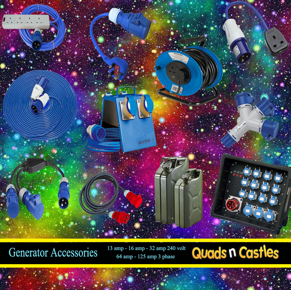 Generators - Bouncy Castle & Inflatables Hire in All Areas | Quads n ...