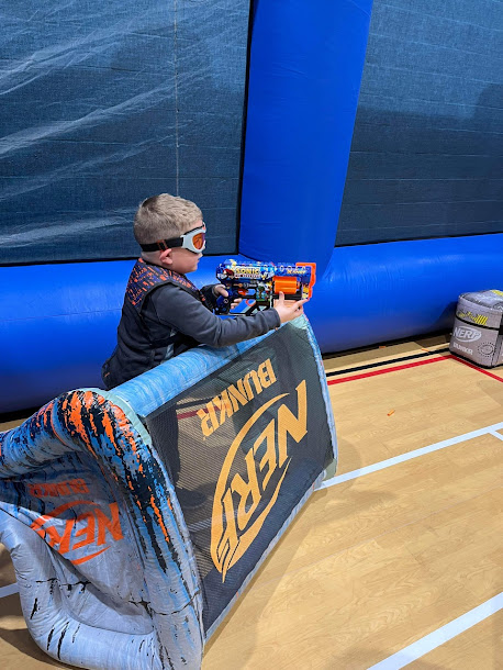 Nerf Battle Arena - Hire in Bridgend | R&B Inflatables