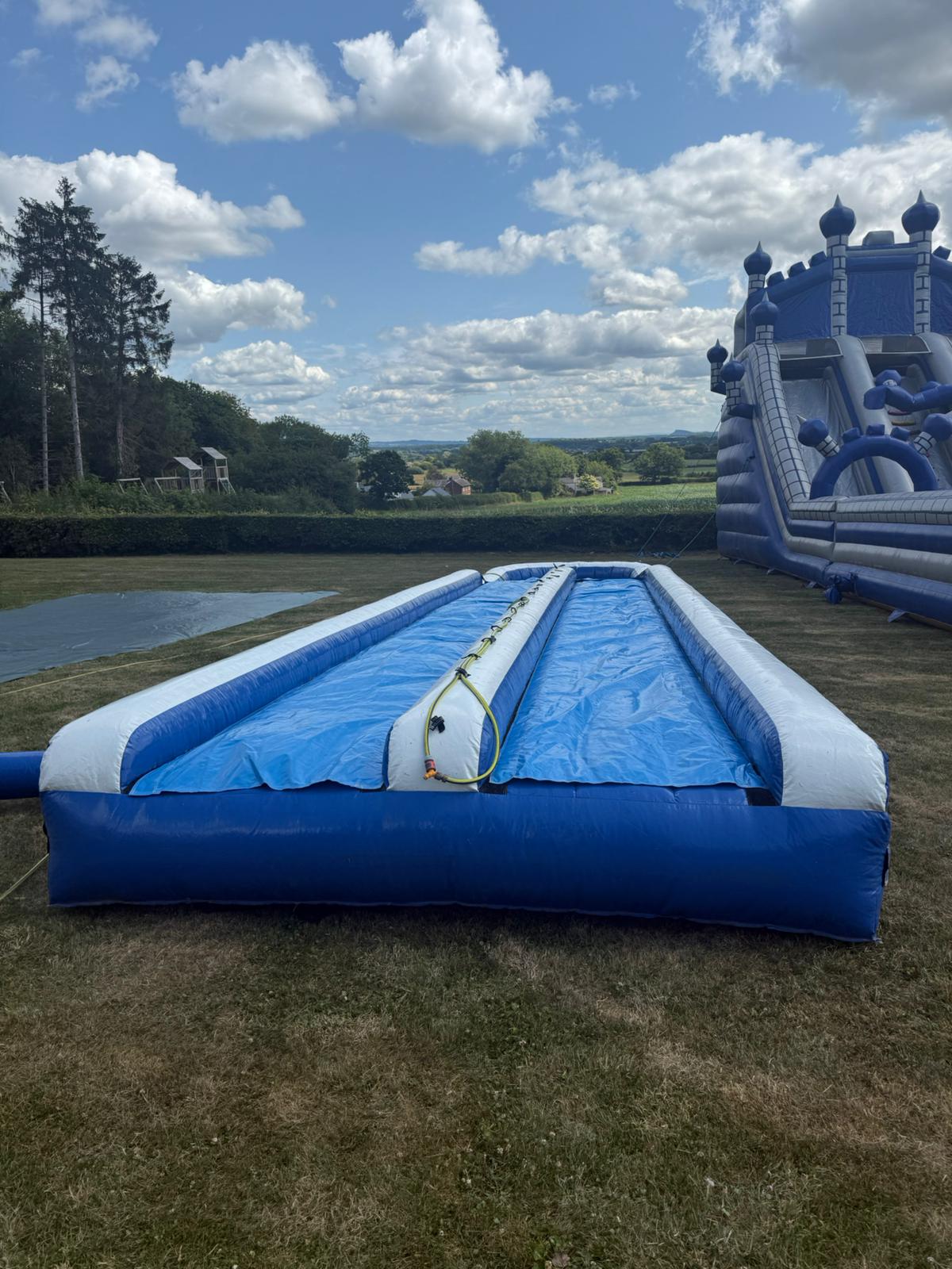 Slip And Slide Water Chute Hire Essex & London, 30ft Long