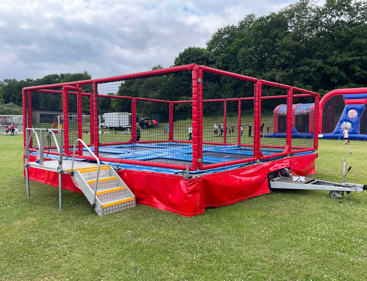 Trampoline Trailer Hire UK | Nationwide Trampoline for Hire