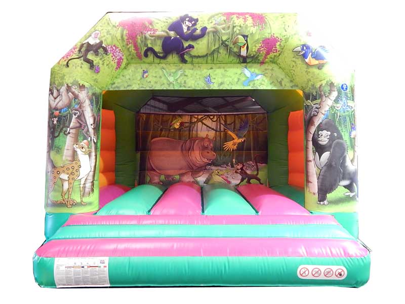 A-Frame 12 x 12 Jungle Bouncy Castle - Inflatable Manufacturer in The ...