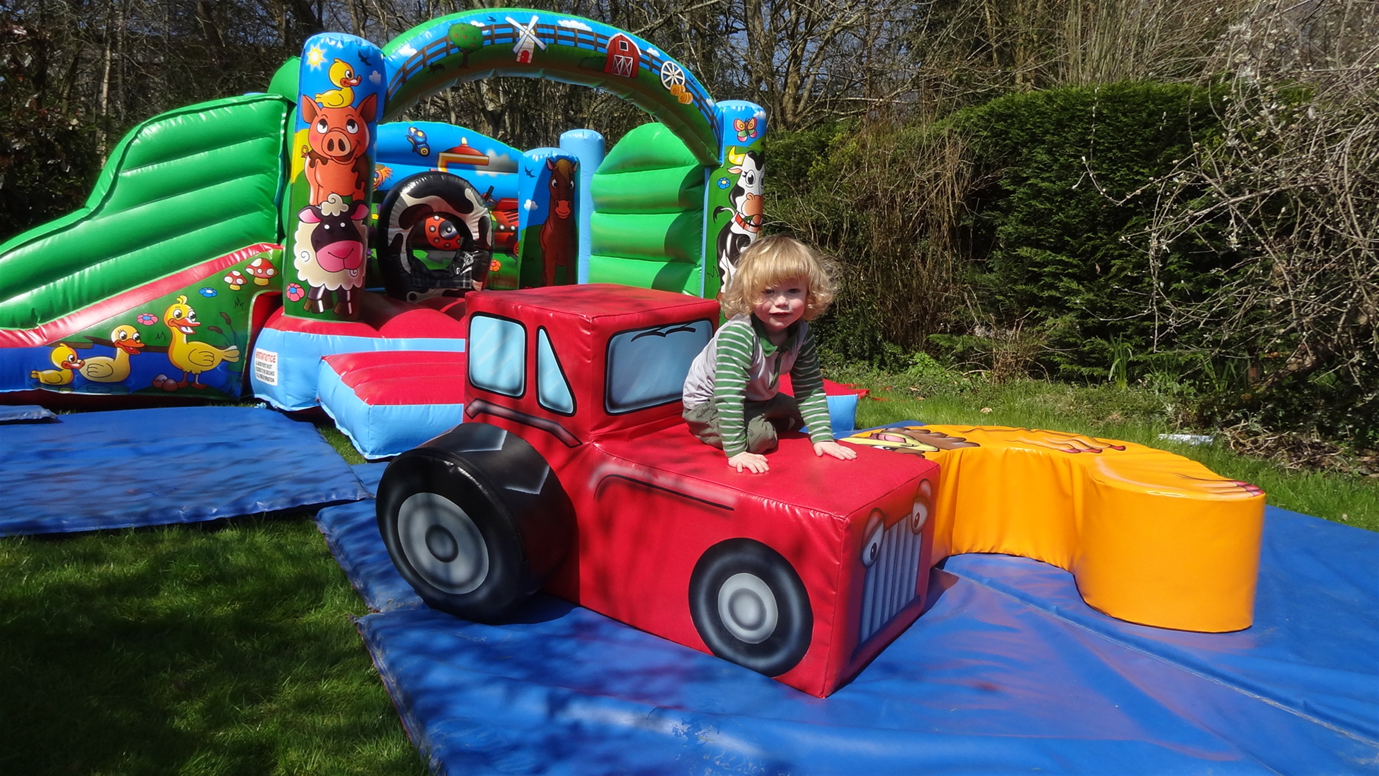 Farm Soft Play - Bouncy Castle Hire in Kent, Surrey, South London. | Mr ...