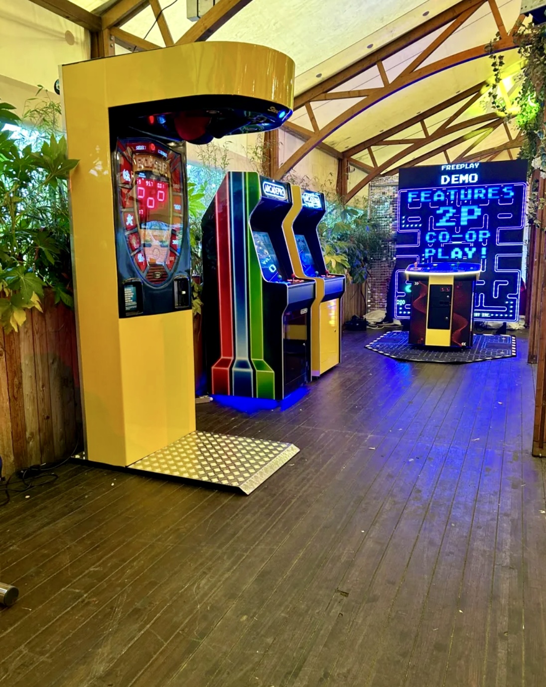 World's Largest Pac-Man Arcade Machine for Hire