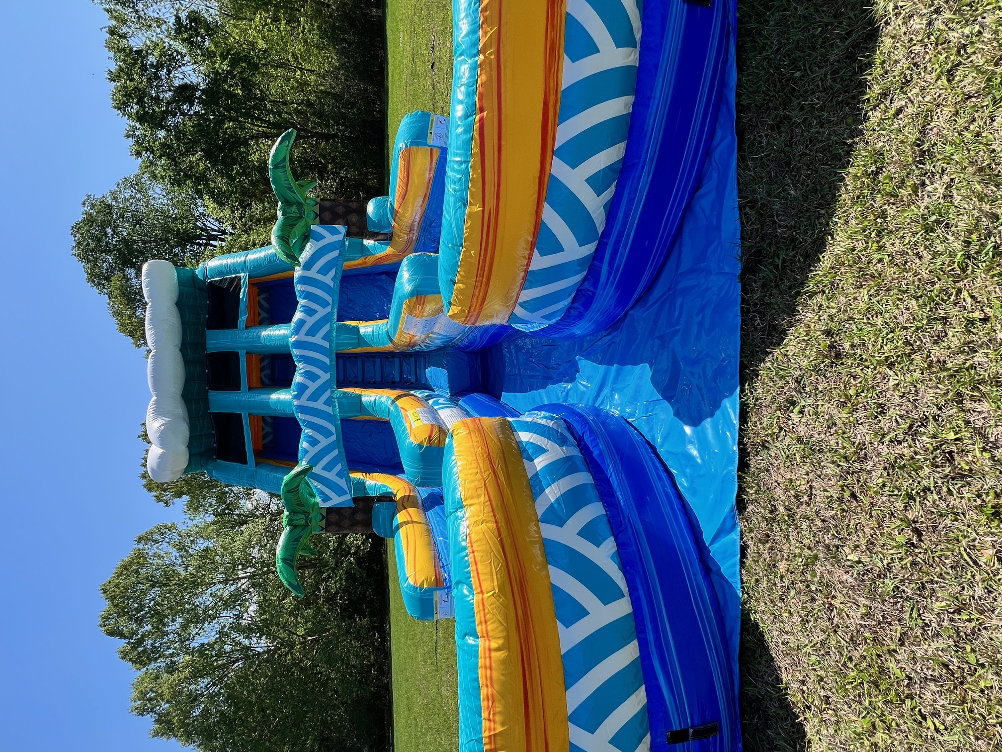 20ft Akua Falls Double Lane Water Slide - Rentals in Jesup, Baxley ...