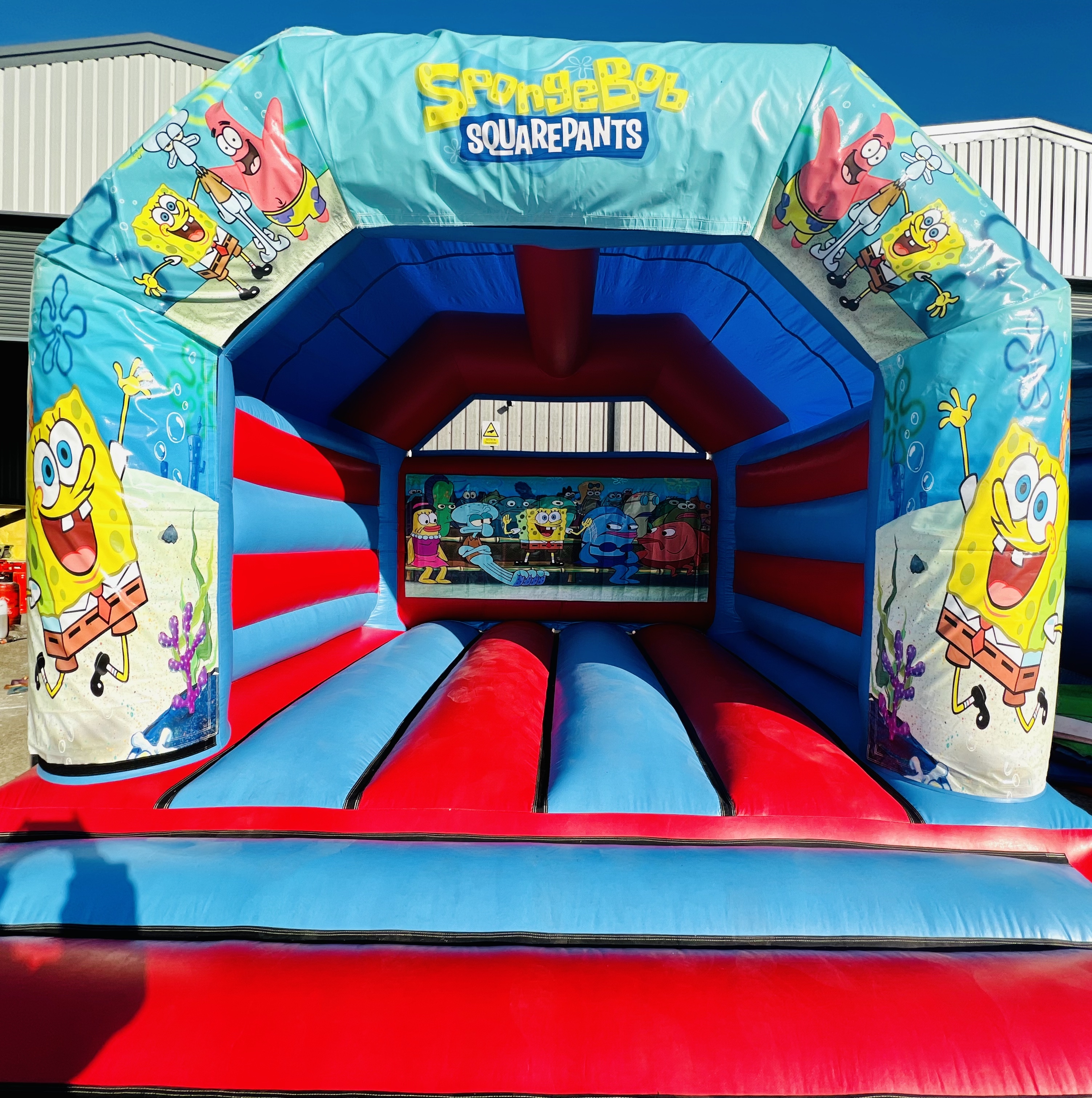 SpongeBob SquarePants bouncy castle
